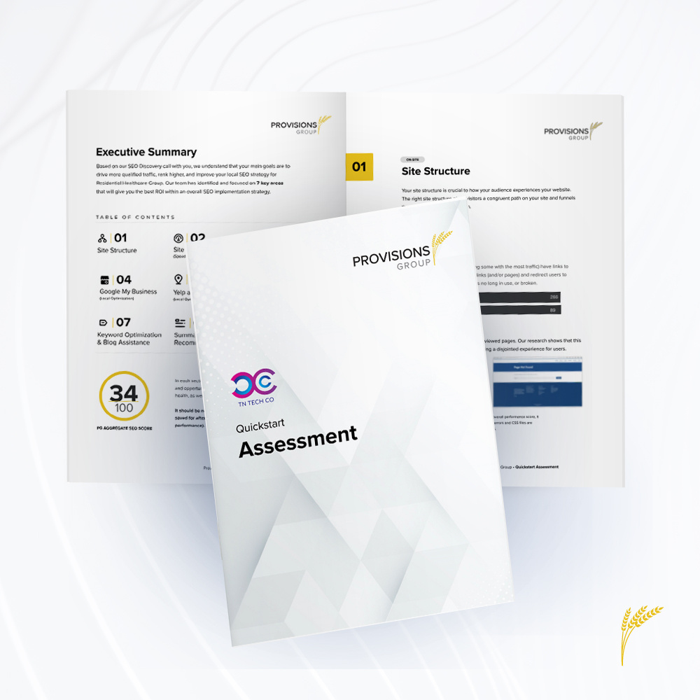 Gain Clarity with Marketing Assessments | Provisions Group